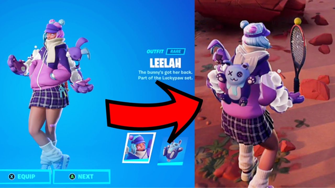 Buying New Skin Leelah + Gameplay Showcase + Emotes - Fortnite - YouTube