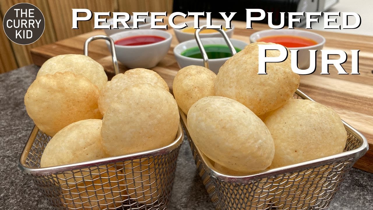 Perfectly Puffy Poori Recipe | How to make Puri - YouTube