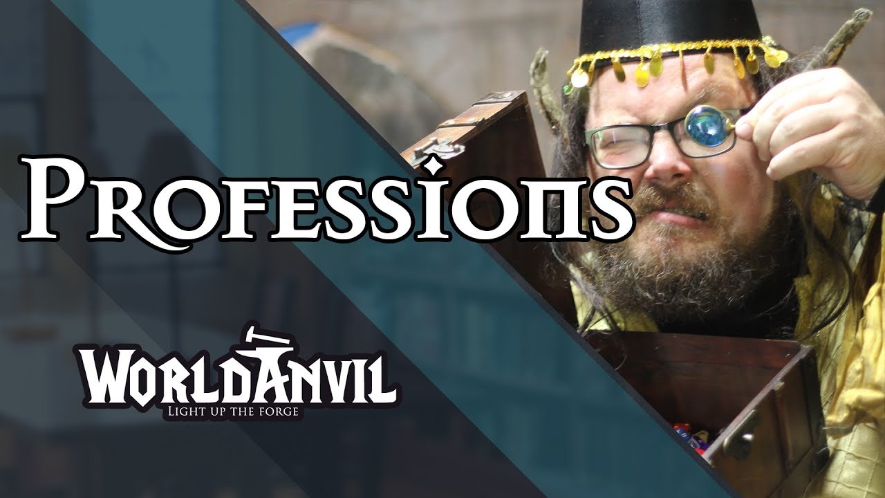 World Building: Epic Professions in your TTRPG with World Anvil - YouTube