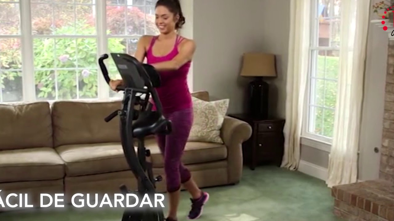 Bicicleta para ejercicio Slim Cycle - YouTube