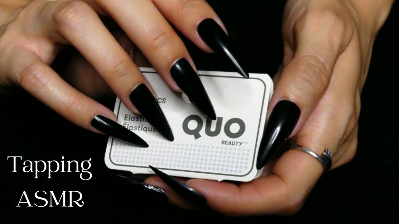 ASMR Tapping Tags (no talking, scratchy tapping) - YouTube