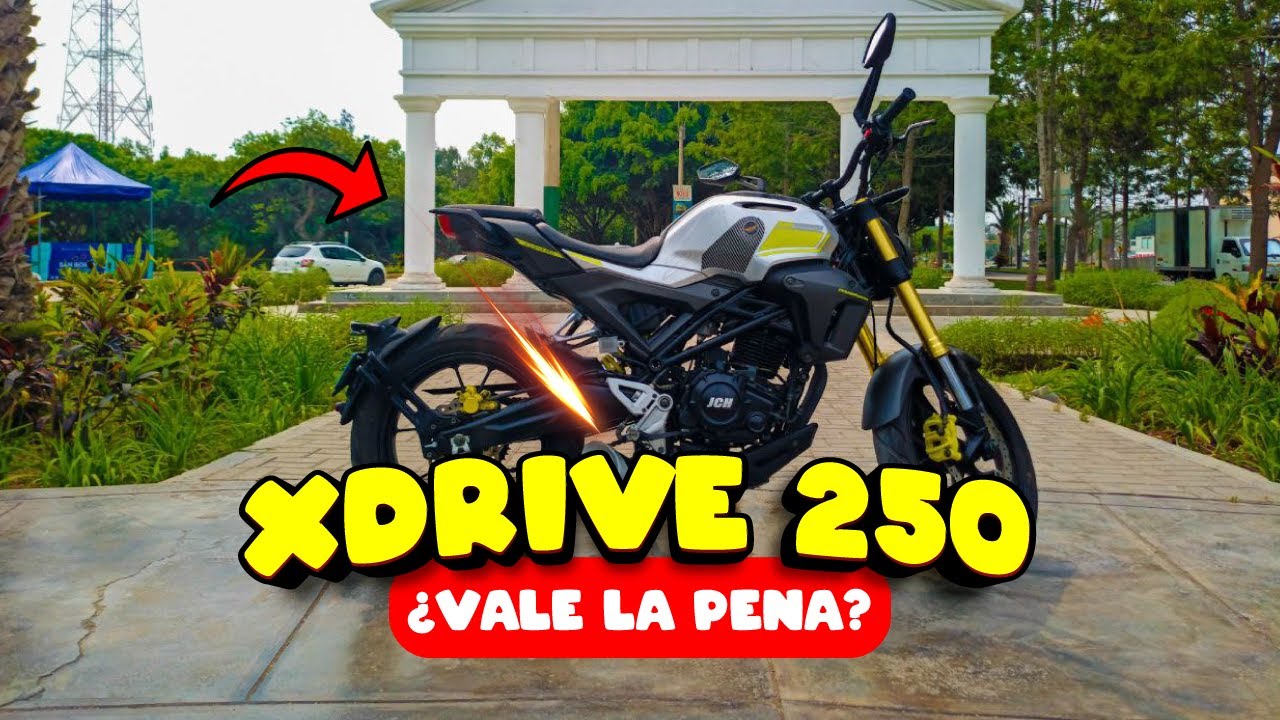 MOTO JCH XDRIVE 250 REVIEW Y TEST RIDE ¿Vale la Pena? - YouTube