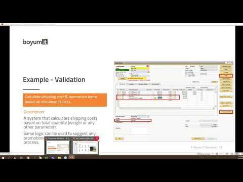 B1 Usability Package: making your life easier - YouTube
