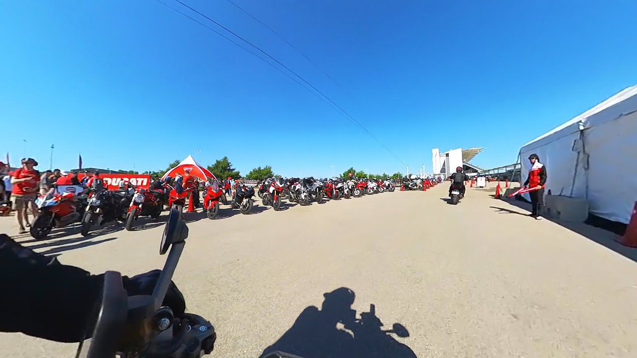 The Secret Entrance to COTA's Ducati Island in Stunning 4K - YouTube