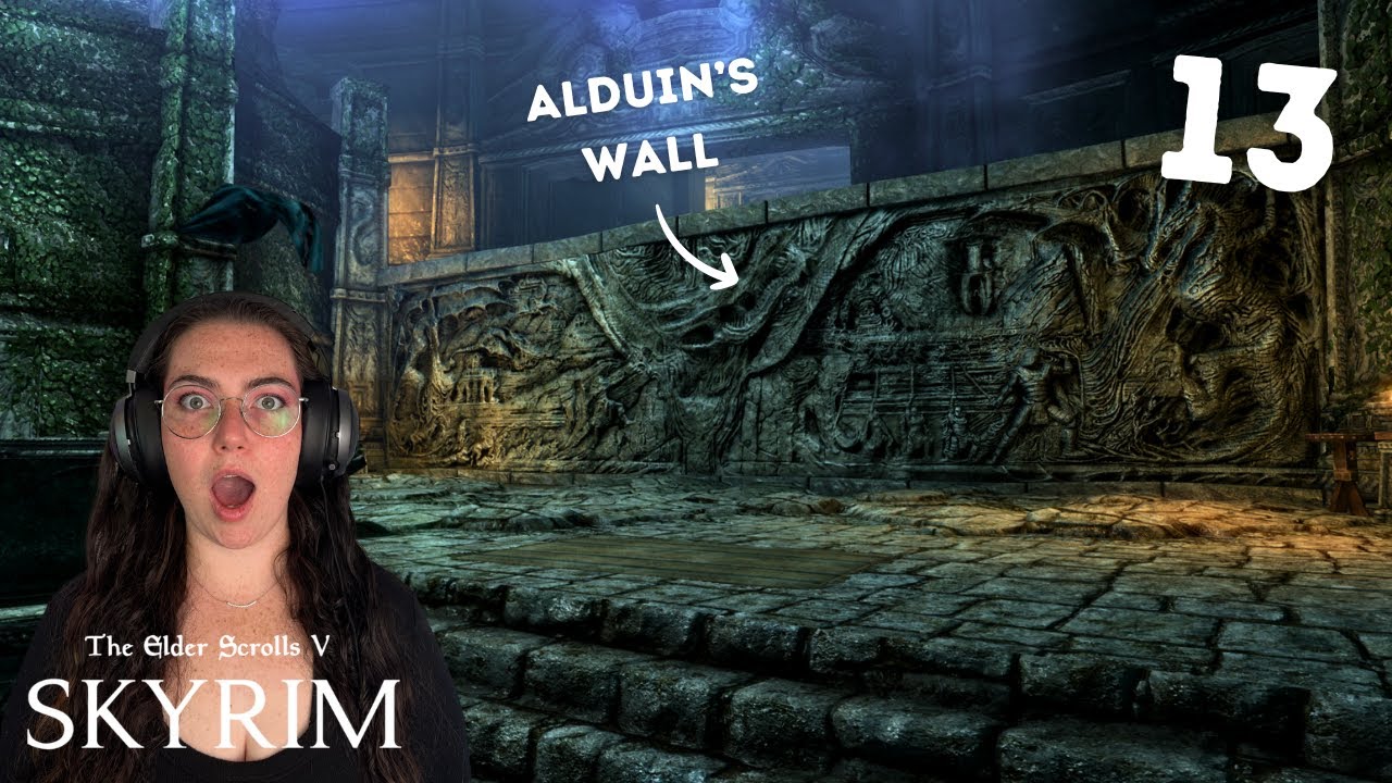 Skyrim Episode 13 | Finding Alduin’s Wall And Journeying To The Throat ...