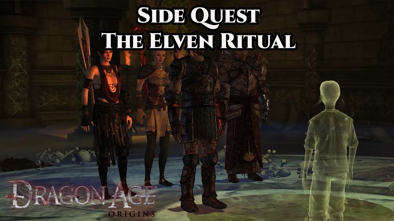 Dragon Age: Origins | Side Quest - The Elven Ritual - YouTube