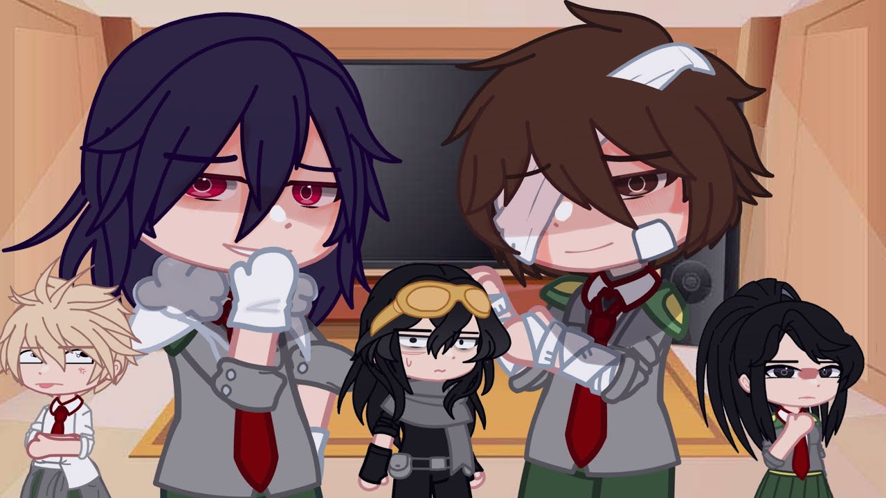 MHA reacts to Fyodor dostoevsky or fyozai| mha x bsd - YouTube