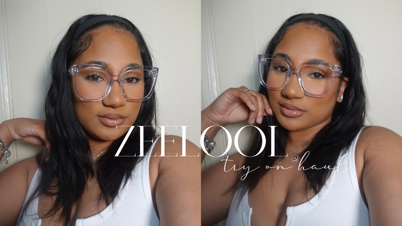 ZEELOOL try on haul | Afforable luxe eyewear…♡ - YouTube