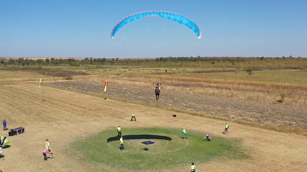 UK Paragliding Accuracy Team Day 6 2019 Worlds - YouTube