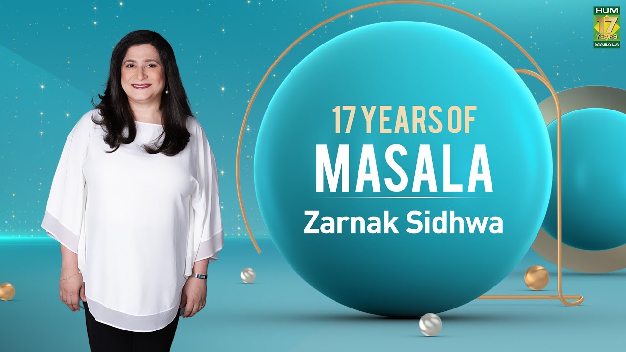 17 Years Of MasalaTv l Cooking Expert Zarnak Sidhwa Biography - YouTube