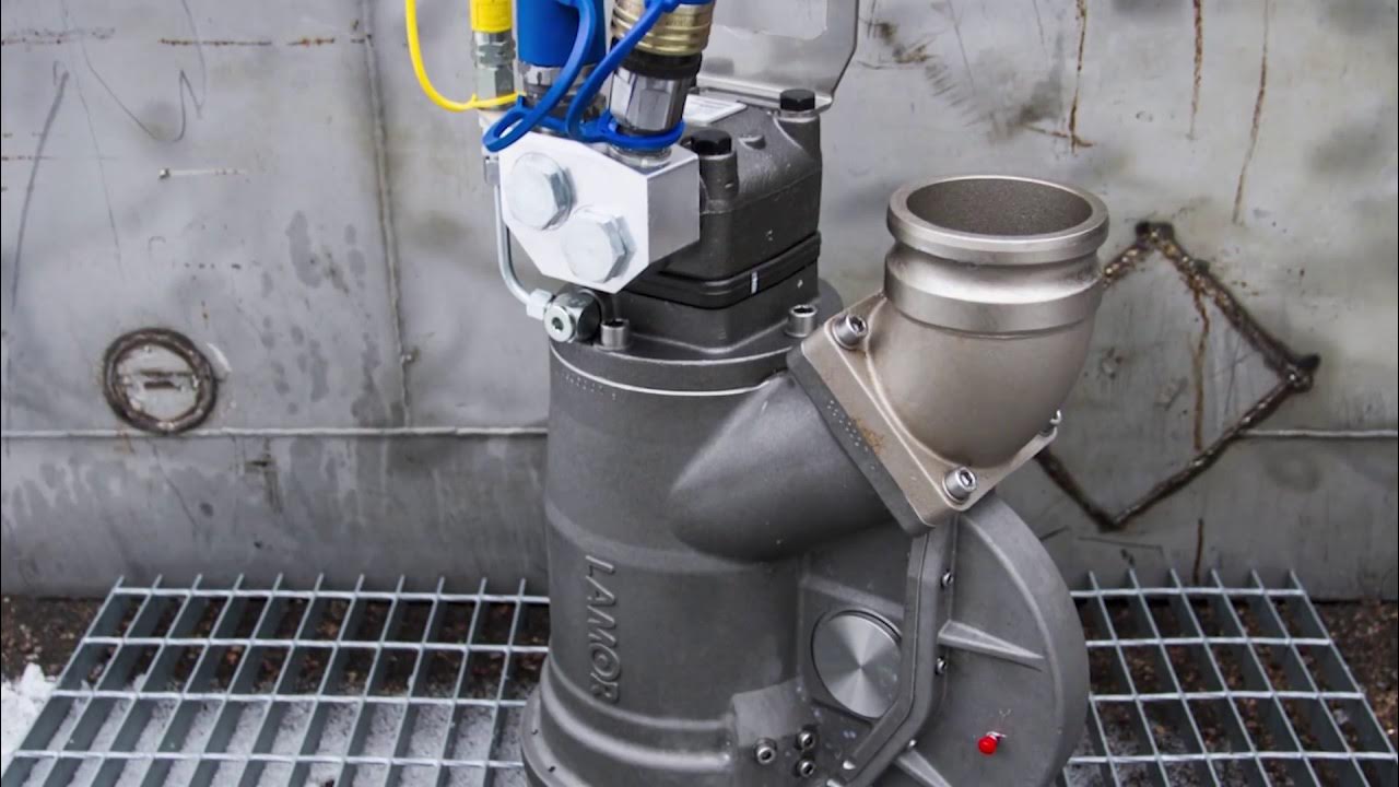 Lamor Heavy Oil Transfer GTA Pump (SS & AL) - YouTube