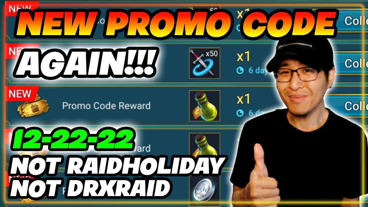 MORE BRAND NEW PROMO CODE!!! GRAB FAST BEFORE TOO LATE!! | RAID Shadow ...