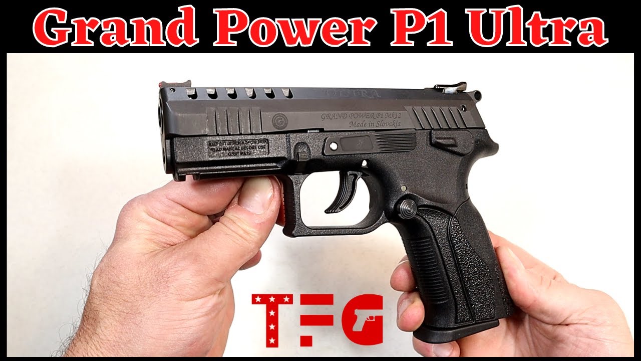 Grand Power P1 Ultra Review - TheFirearmGuy - YouTube