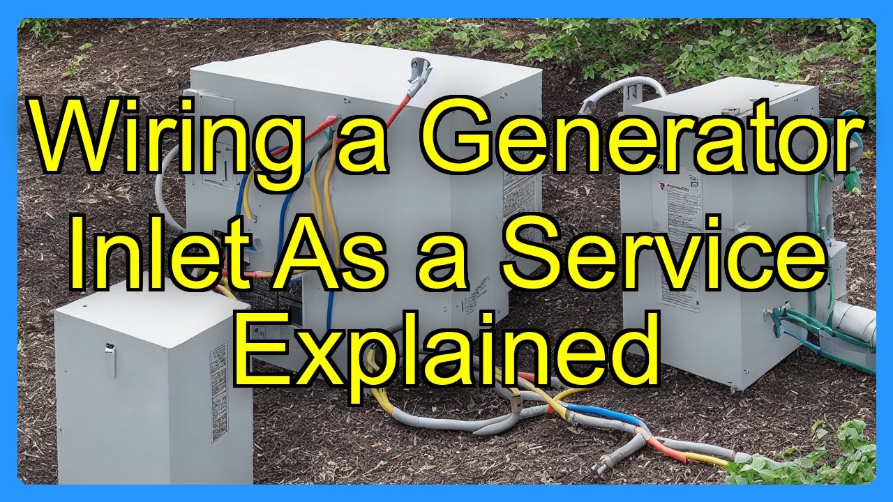 Wiring a Generator Inlet As a Service Explained - YouTube