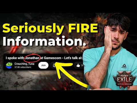 NEW Path of Exile 2 Jonathan Chat is PACKED w/ Info!