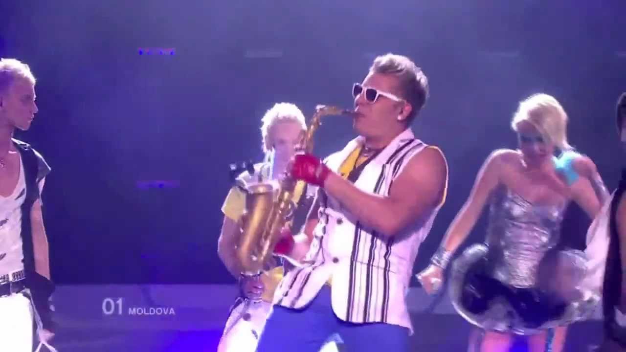 Moldova Eurovision 2010 saxophone guy HD Sax guy - YouTube