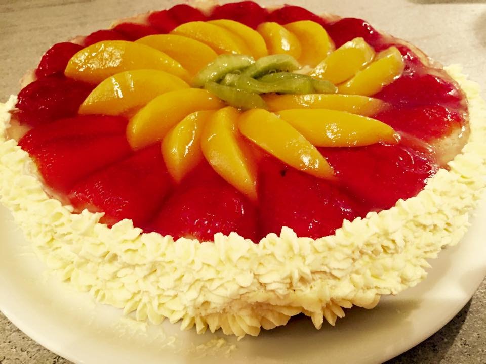 como fazer torta de frutas - YouTube