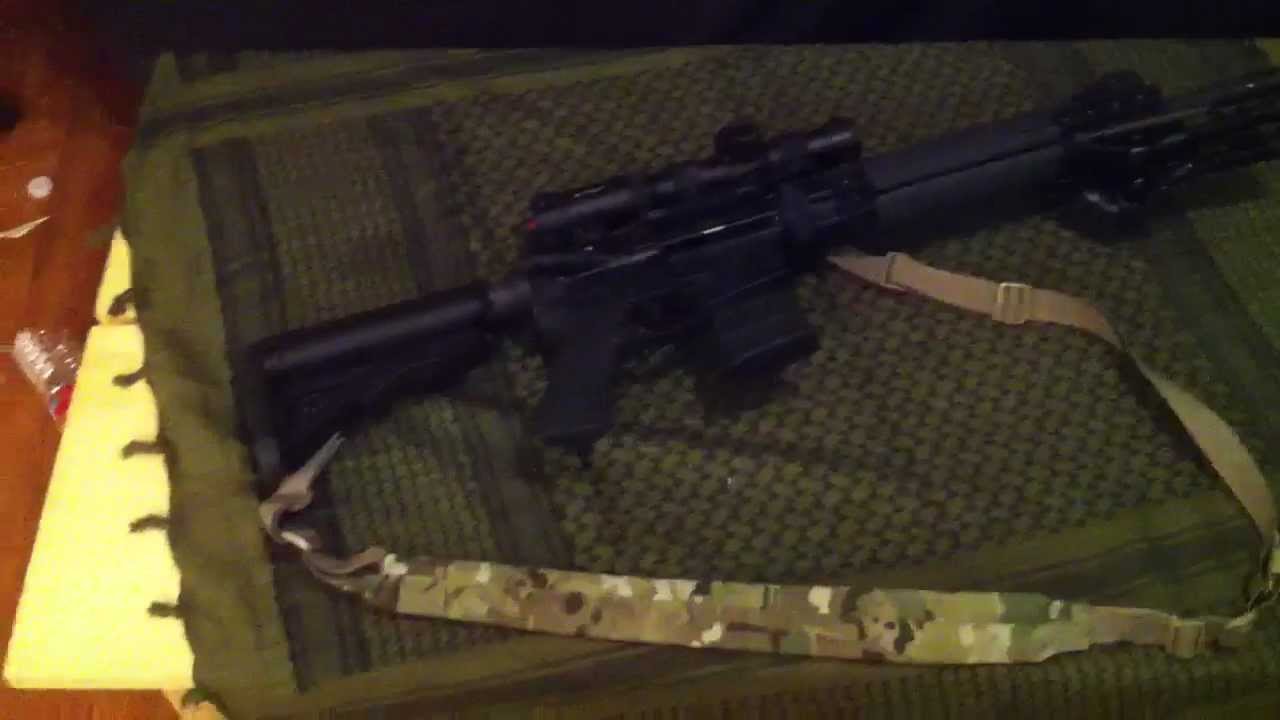 Ar15 BCM LMT 16" recce spr rifle - YouTube