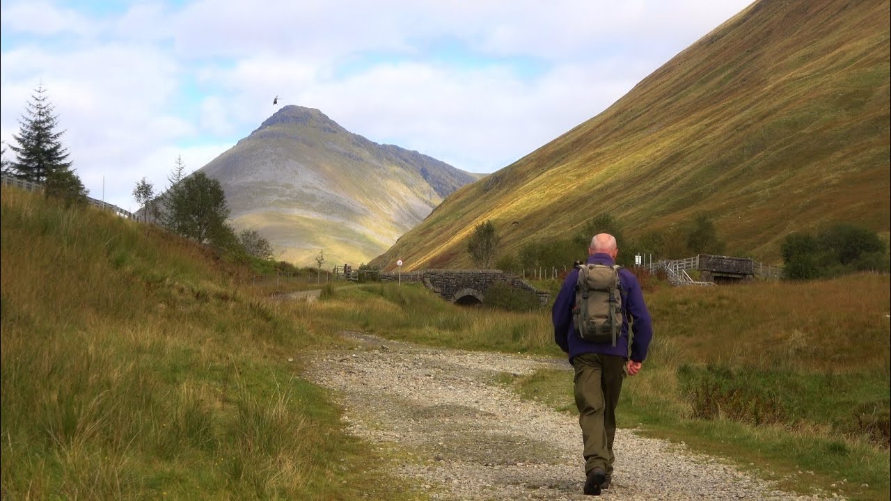 Tyndrum to Bridge of Orchy on the West Highland Way - YouTube