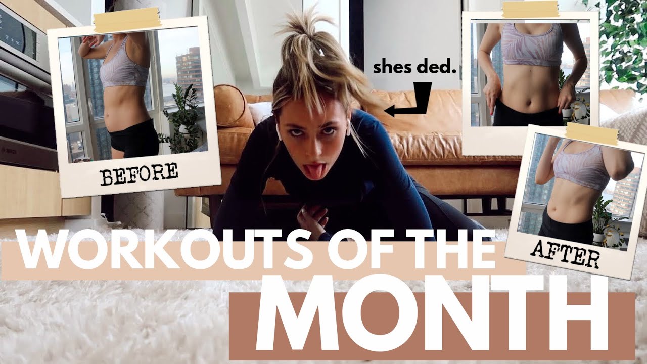 FULL Month of Workouts | vlog - YouTube