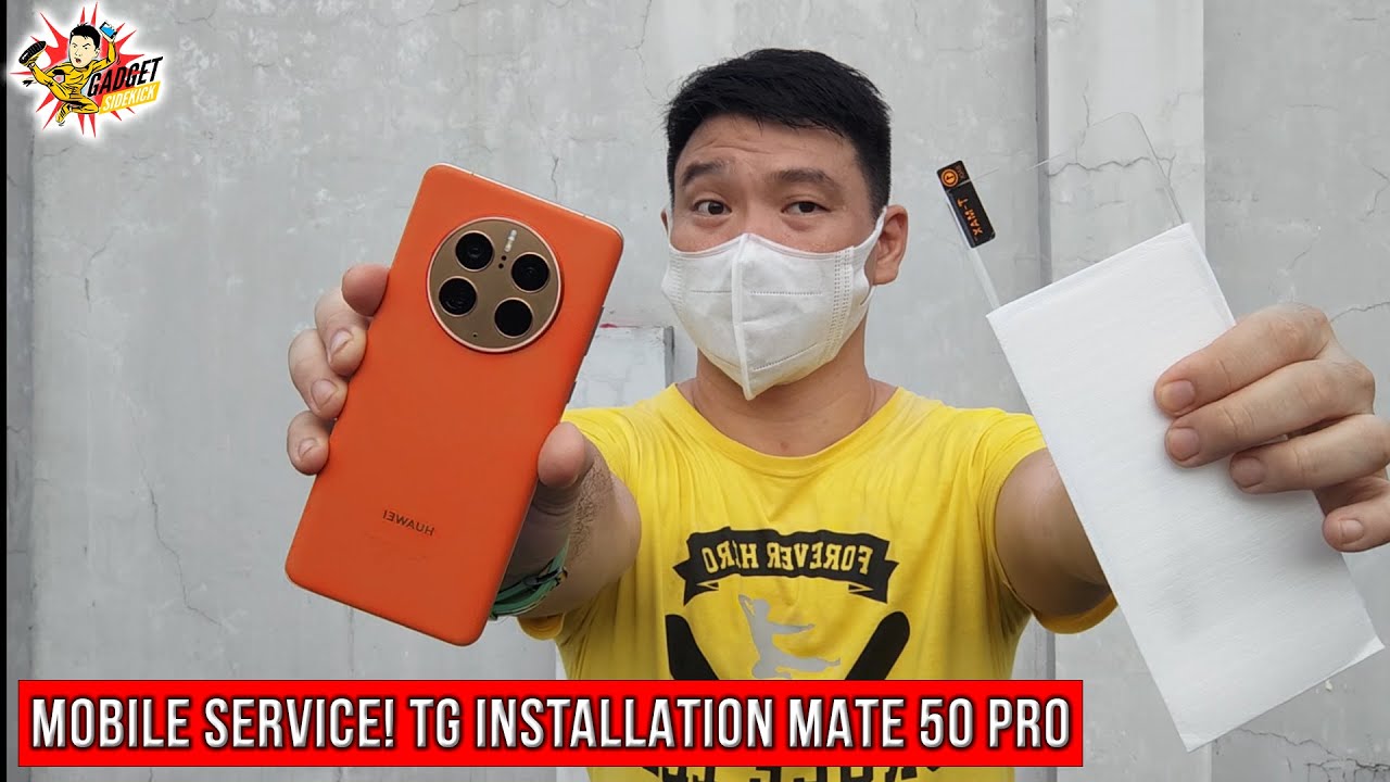 Huawei Mate 50 Pro Drop Test Screen Reveal + Tempered Glass ...