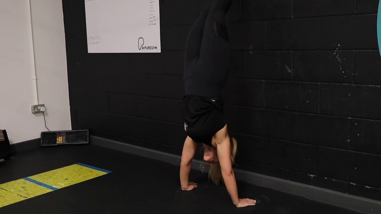 Hand Stand Hold Tutorial - ISC Fitness - YouTube