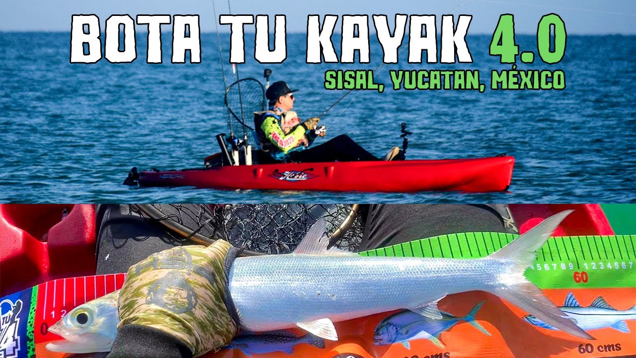 ¡Torneo Bota Tu Kayak 4.0! // Pescando en Kayak en Sisal, Yucatan ...