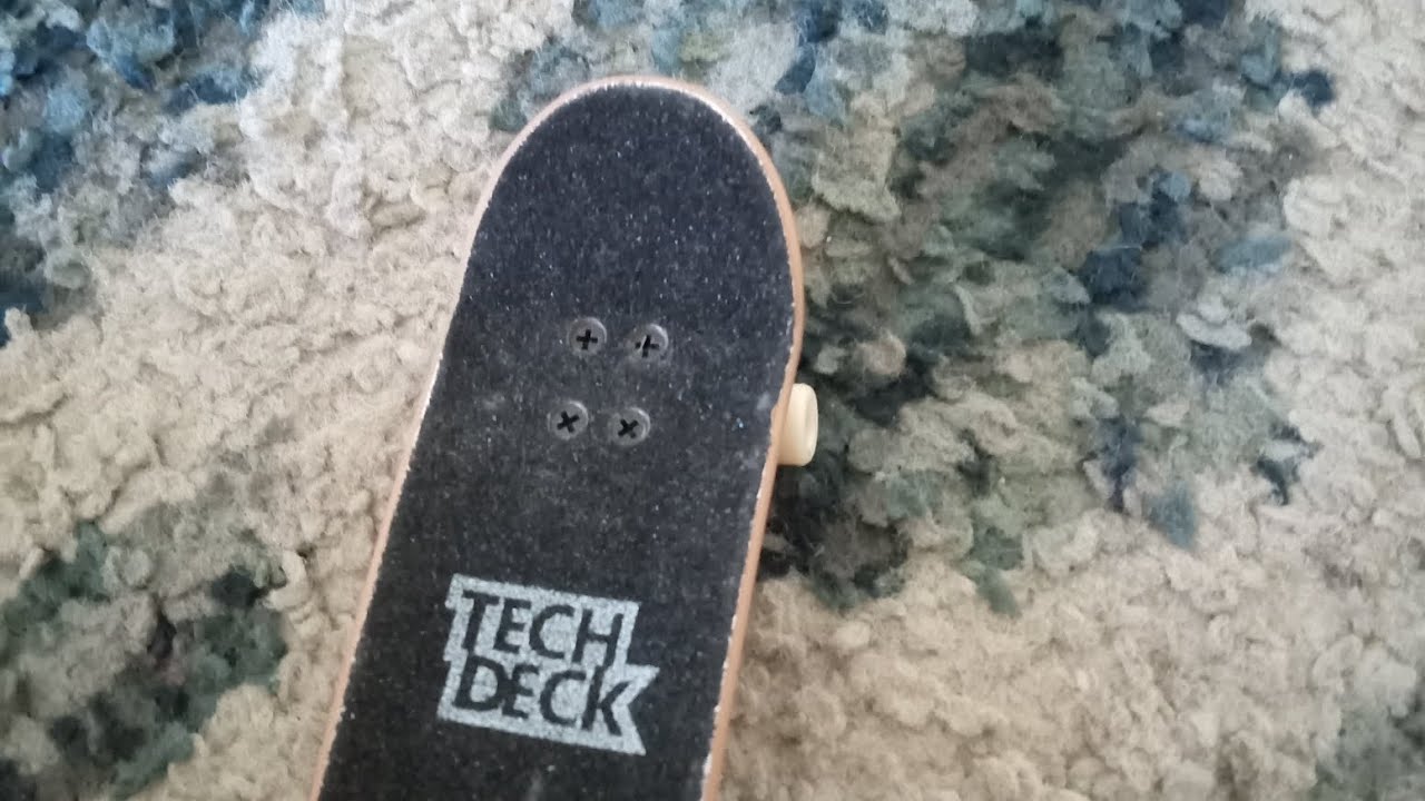 Tech deck tricks on a broom - YouTube