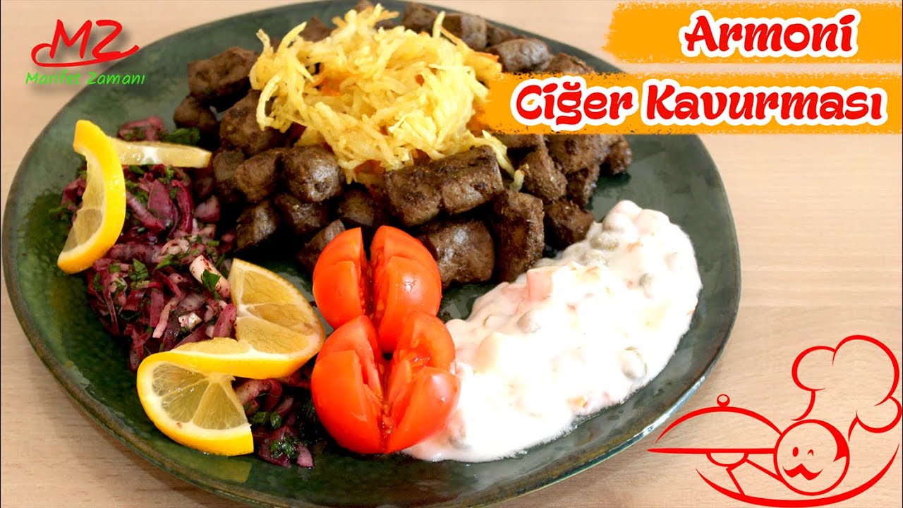 Nefis Dana Ciğer Kavurma/Ciger Tarifleri/Yemek Tarifleri - YouTube
