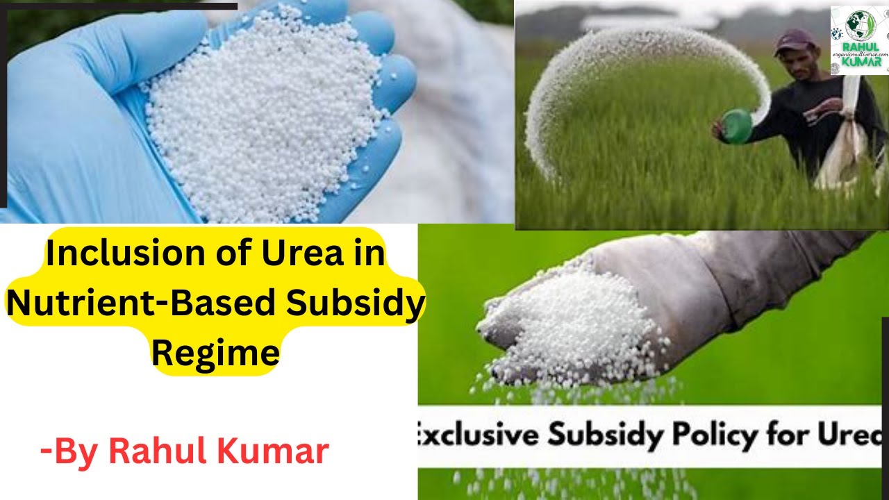 Inclusion of Urea in Nutrient-Based Subsidy Regime | UPSC 🔥 - YouTube