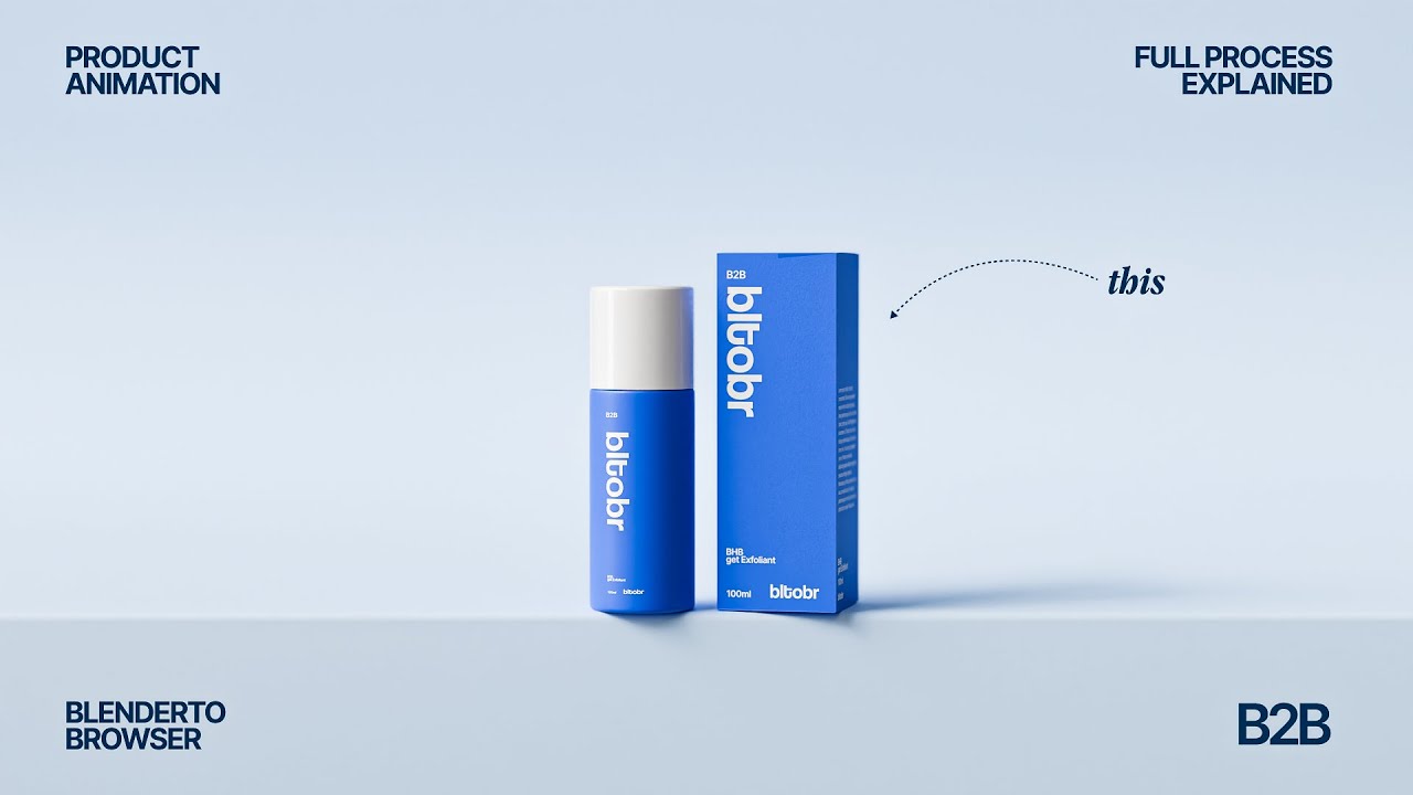 Product Animation under 13 min. Speed ramp. Blender full tutorial ...