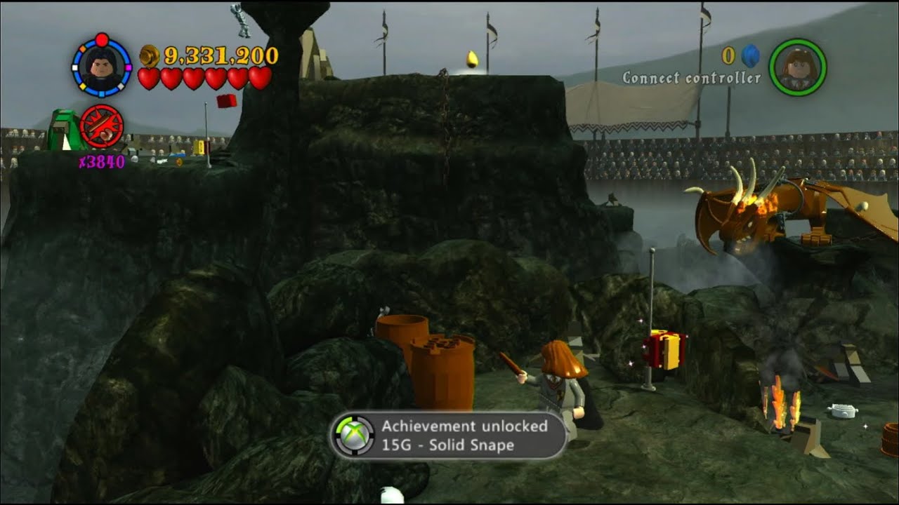 LEGO Harry Potter: Years 1-4 - 'Solid Snape' Achievement/ Trophy - YouTube
