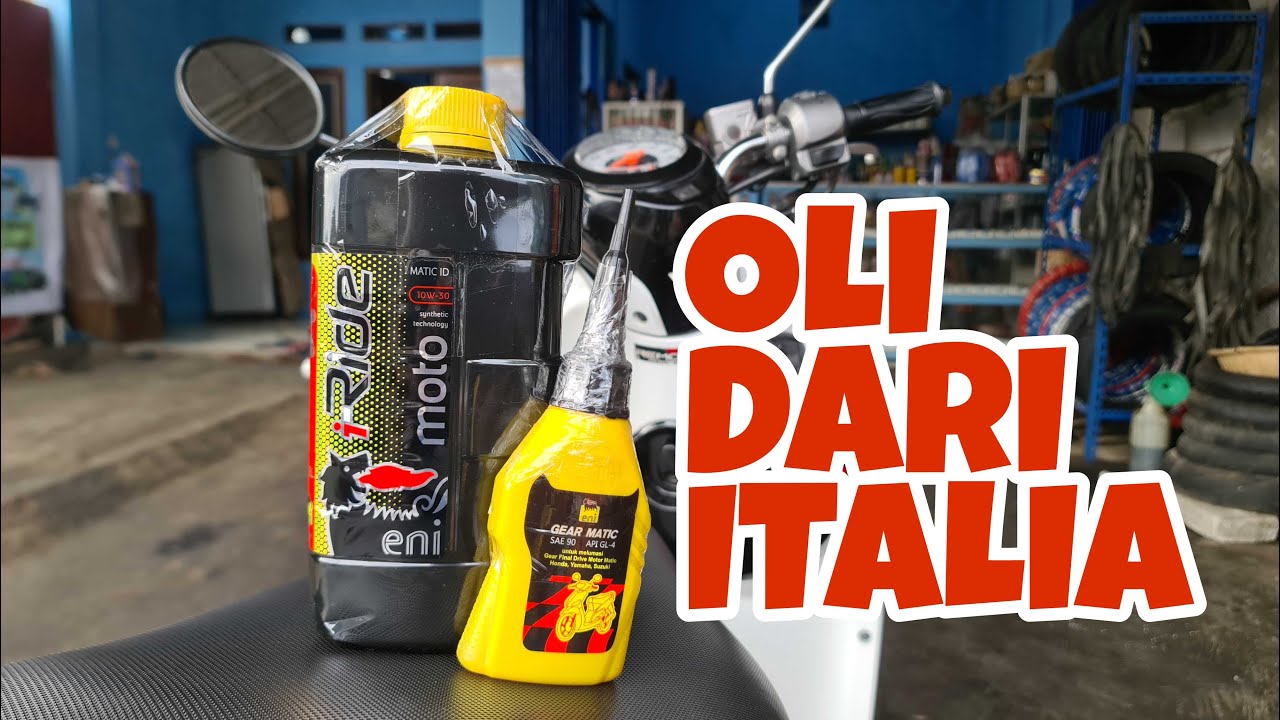 Review Oli Eni untuk motor matic - YouTube