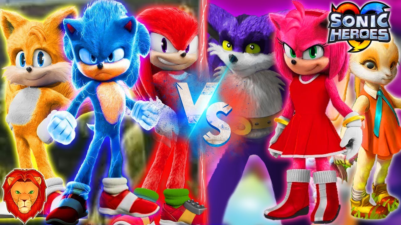 TEAM SONIC VS TEAM AMY EN EL JUEGO DE SONIC *MUY EPICO* 😱 | SONIC ...