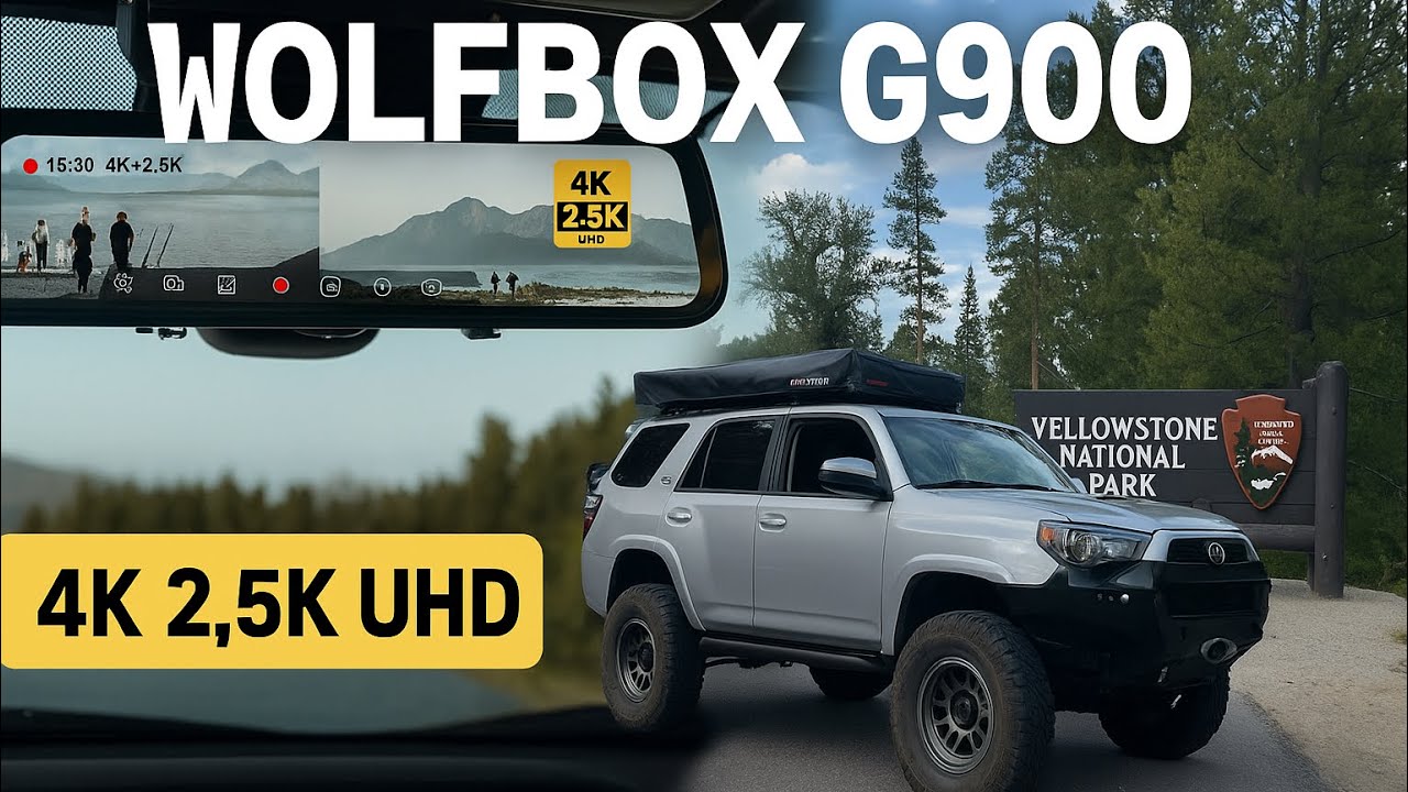Wolfbox G900 Review The BEST 4K Dash Cam for Overlanding? - YouTube