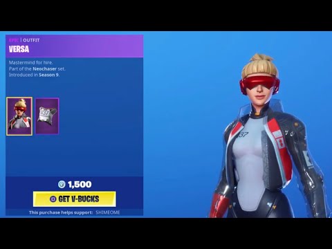 Fortnite Item Shop Today VERSA SKIN IS BACK [February 18 2020] - YouTube
