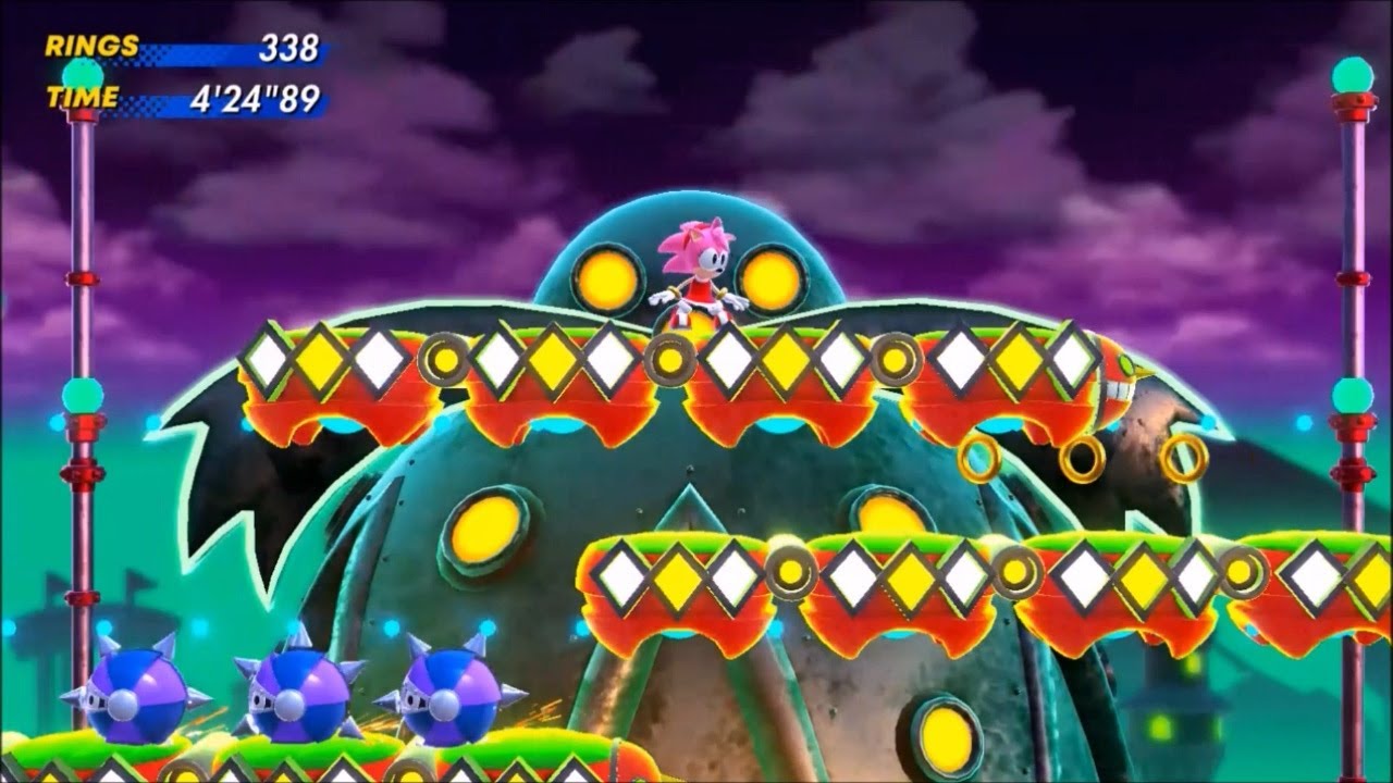 Sonic Superstars (with voices!) Episode 4: Pinball Carnival Zone - YouTube