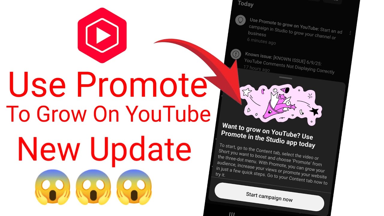 Use Promote to grow on YouTube: Start an ad campaign in Studio to grow ...