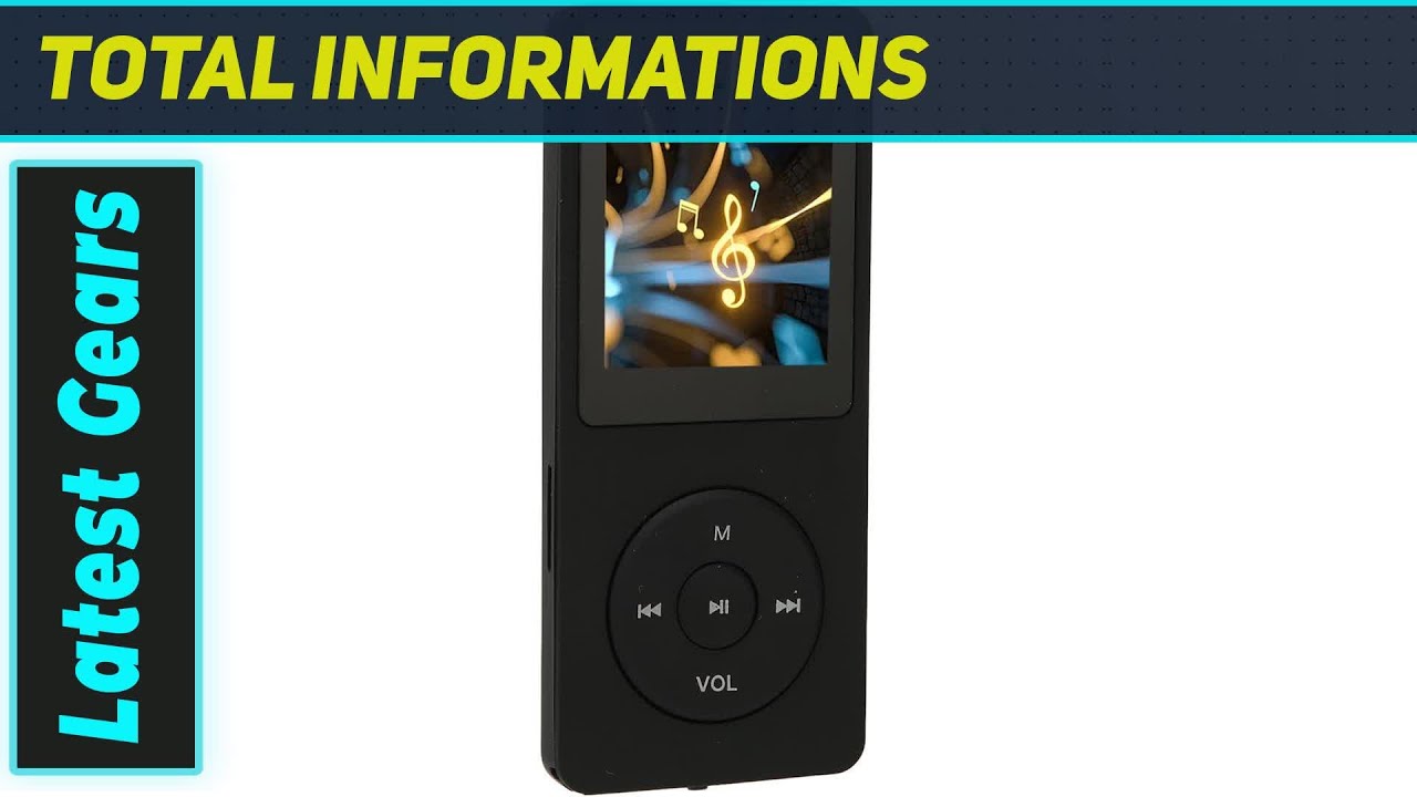 Best Portable MP3 Player? 1.8 Inch Screen Music & More! - YouTube