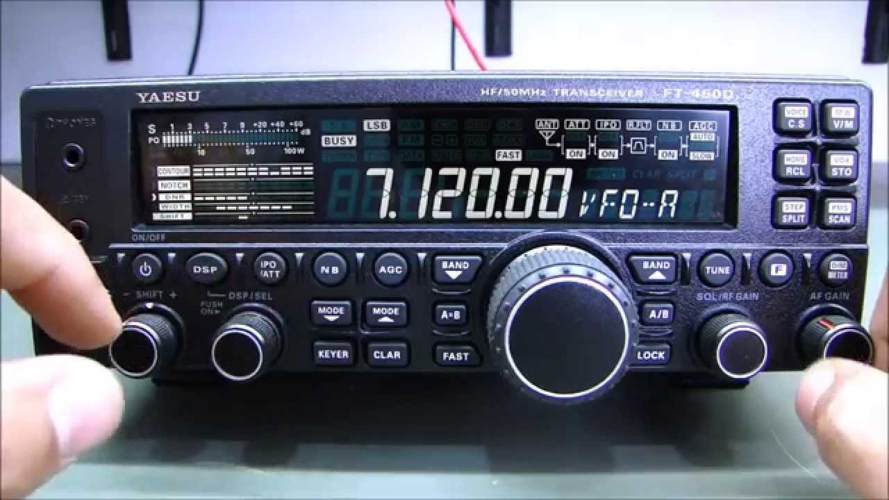 ALPHA TELECOM: YAESU FT-450D BAIXA SENSIBILIDADE EM RX - YouTube