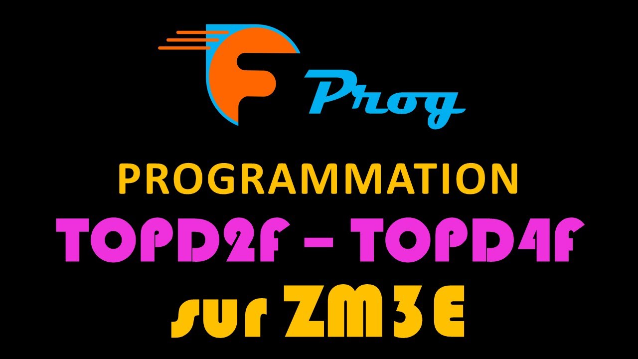 Télécommande TOPD2F - TOPD4F sur ZM3E CAME - YouTube