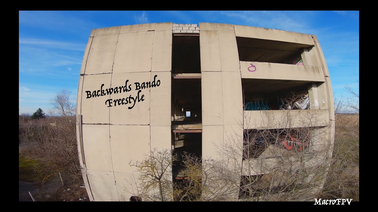 Flying backwards through bando - DJI HD FPV Alien - YouTube