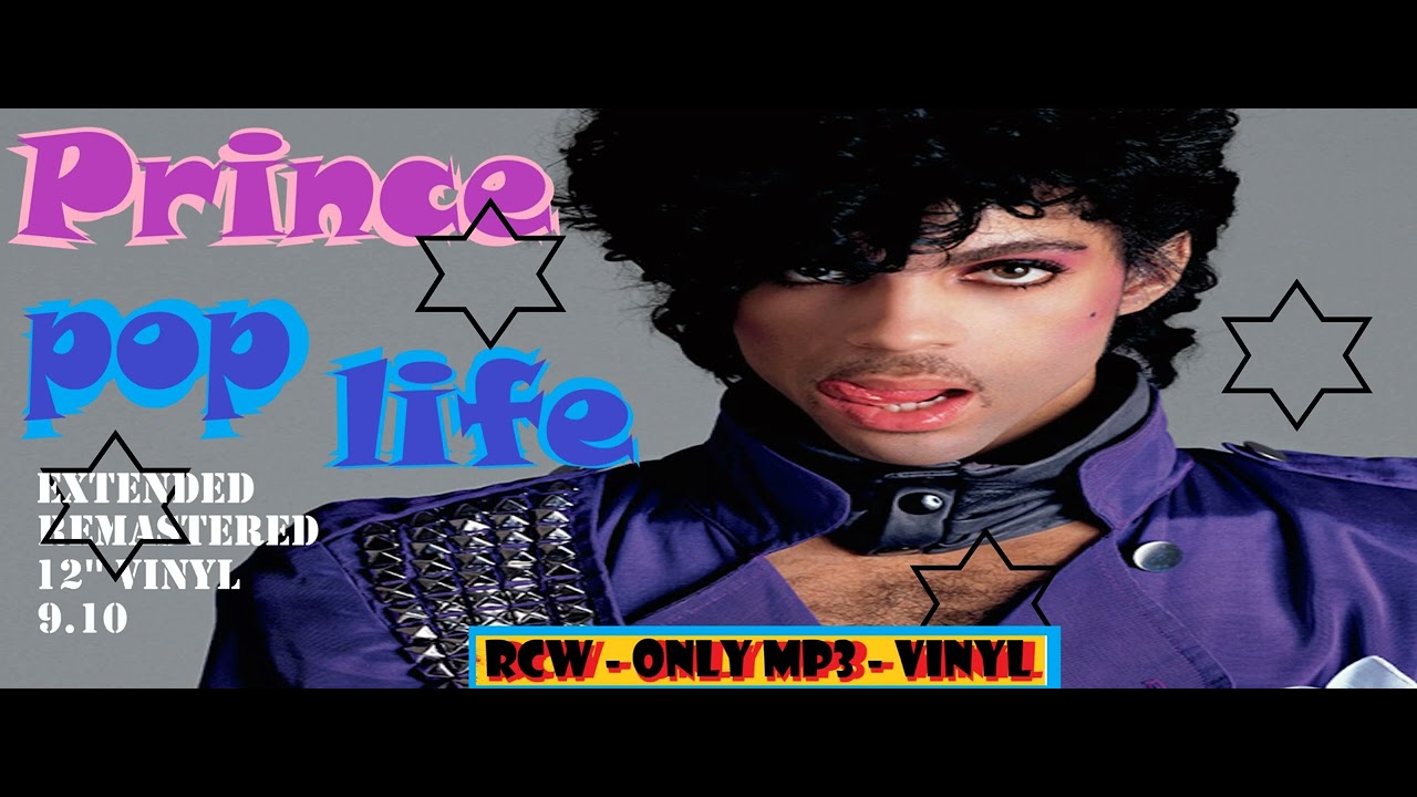 Prince & The Revolution - Pop Life (Extended 12'' vinyl Version) HQ ...