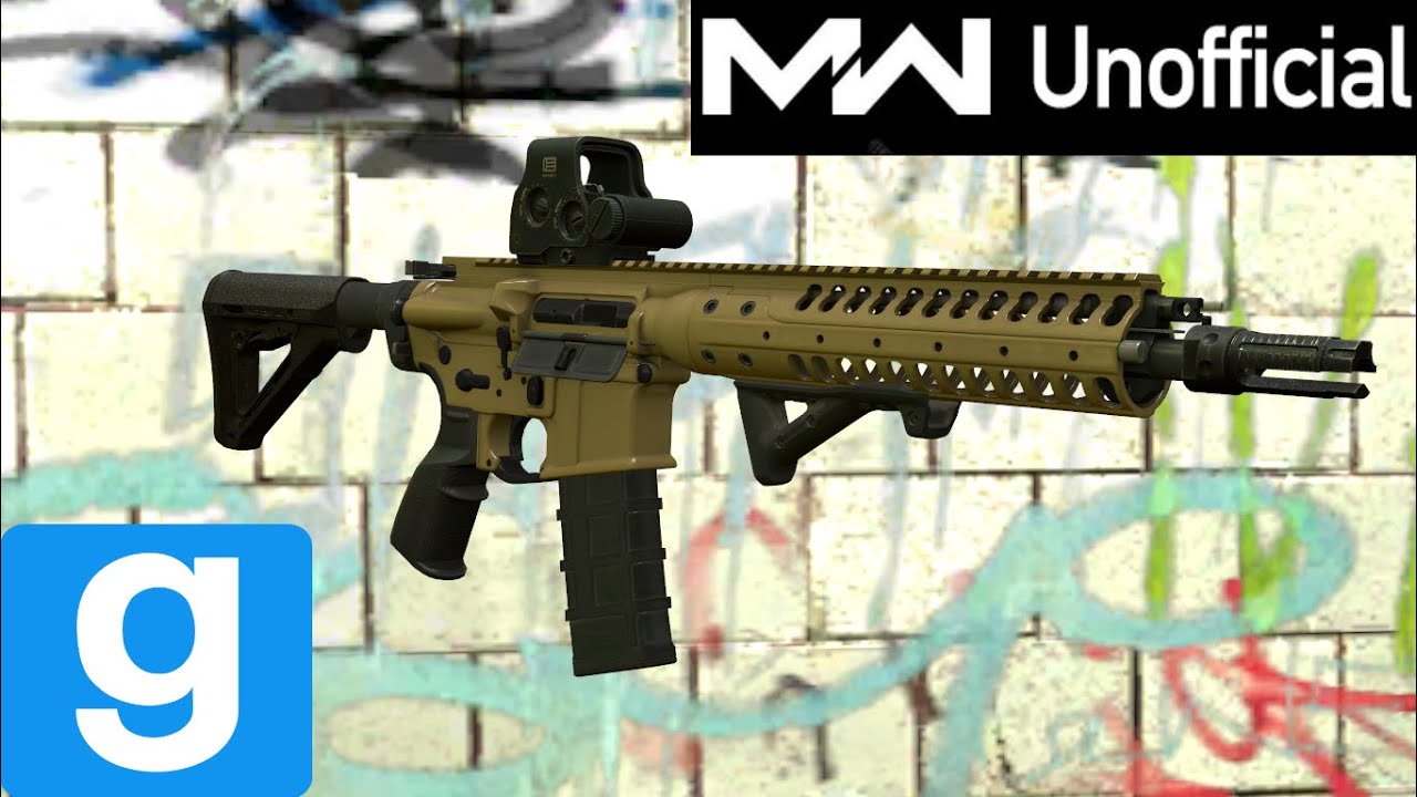 Garry's Mod Unofficial LWRC M6IC swep showcase - YouTube