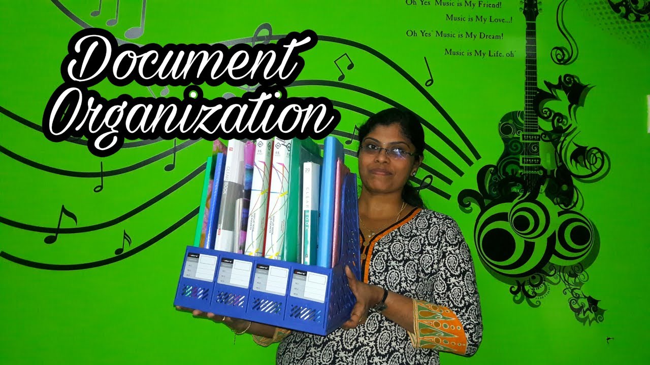 Document Organization ideas | Declutter your papers - YouTube