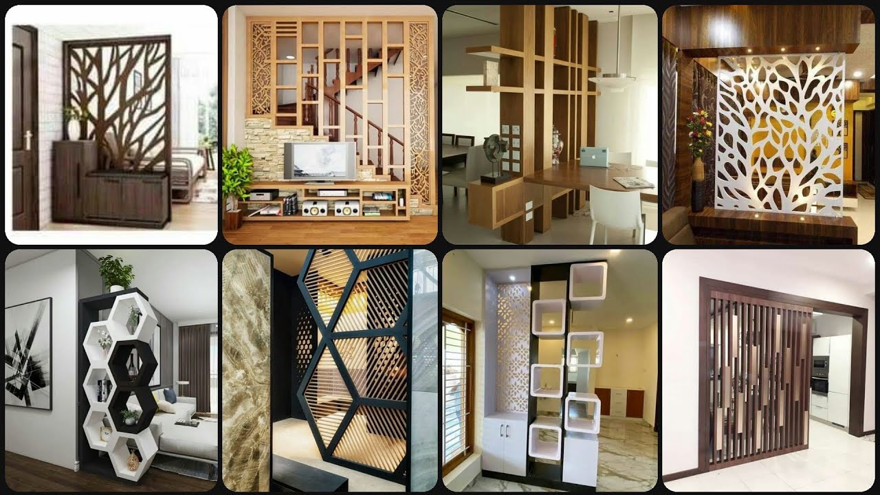 200 Modern partition design | partition design between living room ...