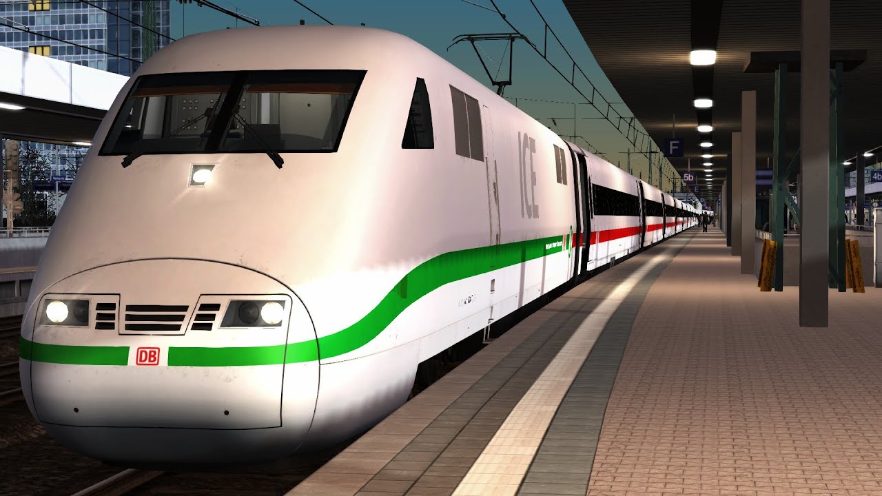 Train Simulator Classic | Führerstandsmitfahrt | ICE nach Karlsruhe ...