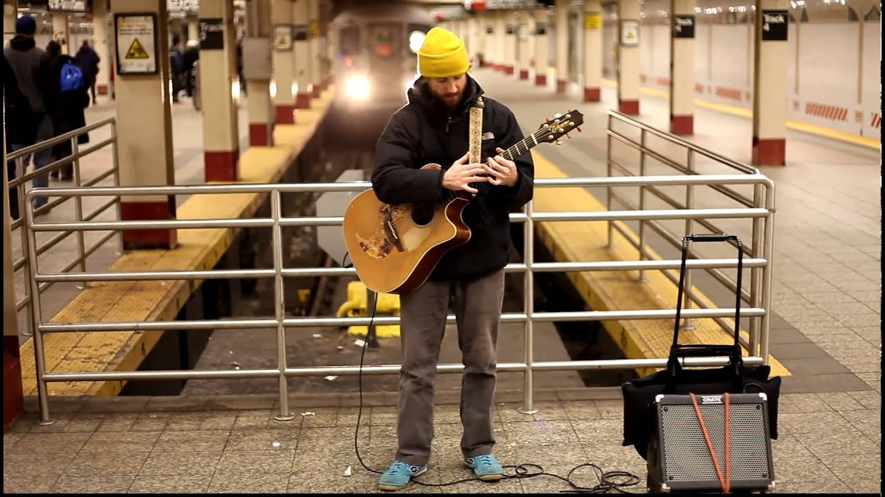 Random Talents From NYC Subway - Billy Rogan Instrumental Fingerstyle ...