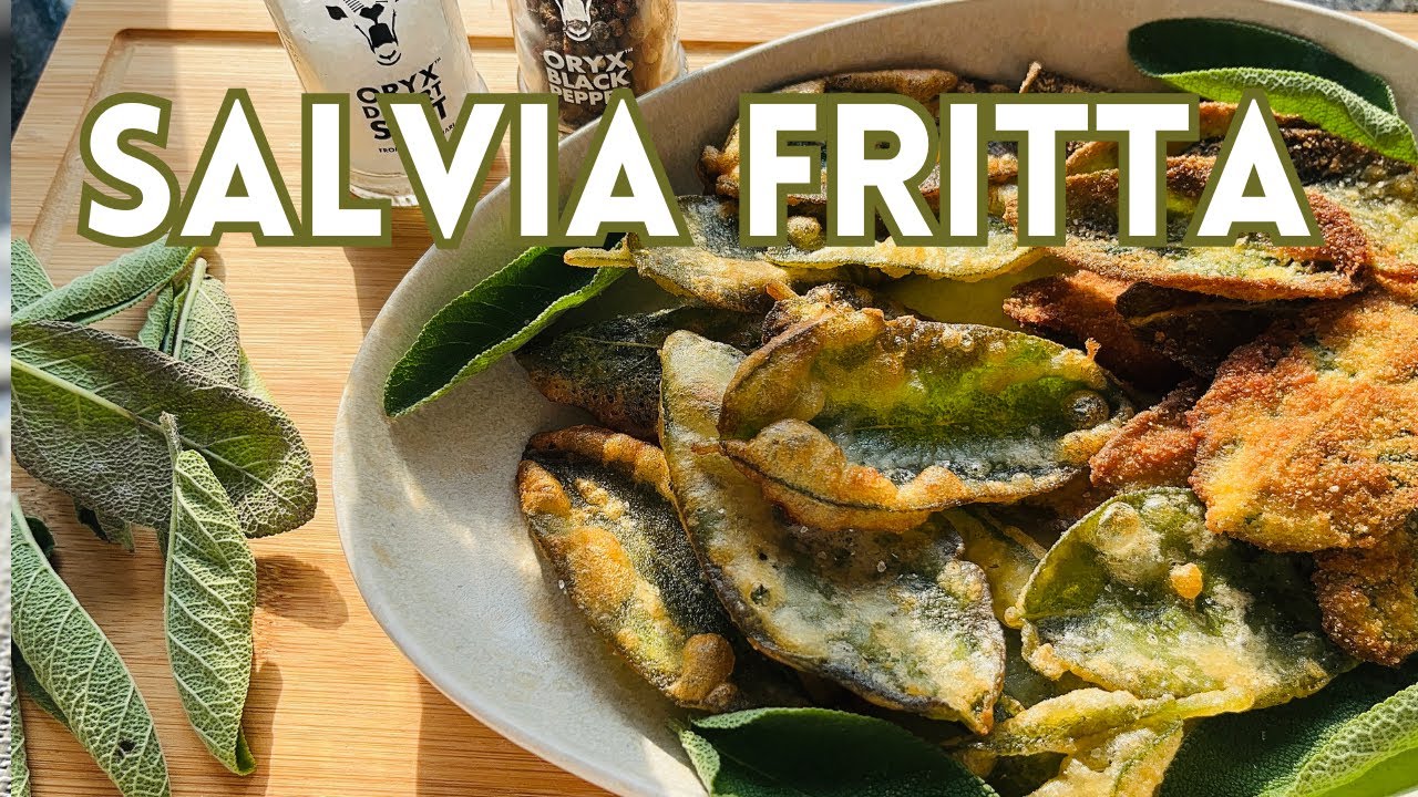 SALVIA FRITTA in 2 versioni | Dal mio orto alla tavola | Ricetta facile ...