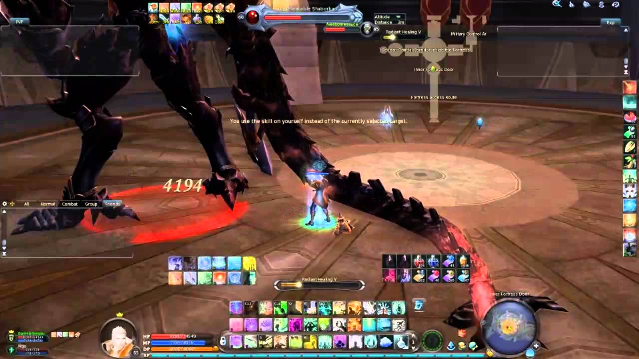 Aion Tiamat Fortress - Cleric Solo first time Perento - YouTube